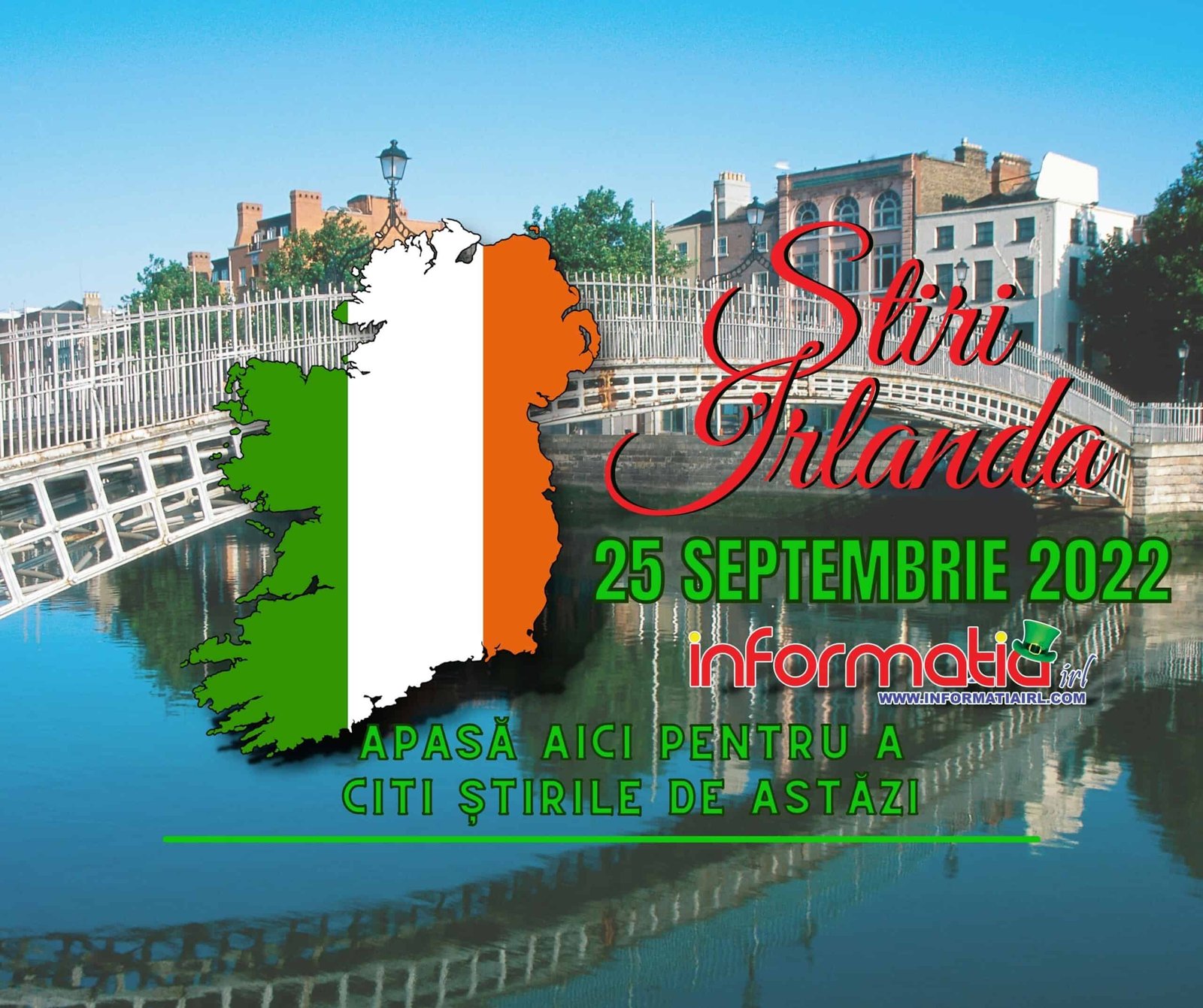 Irlanda 25 septembrie 2022 ??? Informația IRL – Știri Irlanda pentru români