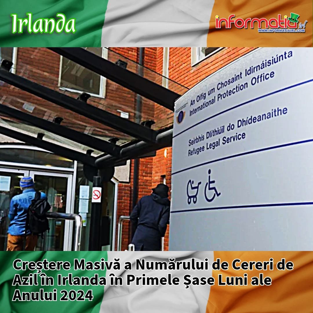 Creștere Masivă a Numărului de Cereri de Azil în Irlanda în Primele ...
